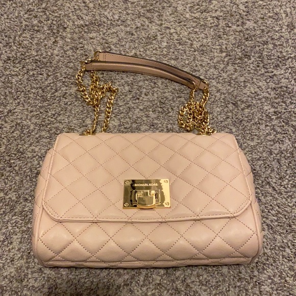 Michael Kors | Bags | Nwt Michael Kors Quilted Bag Pink | Poshmark